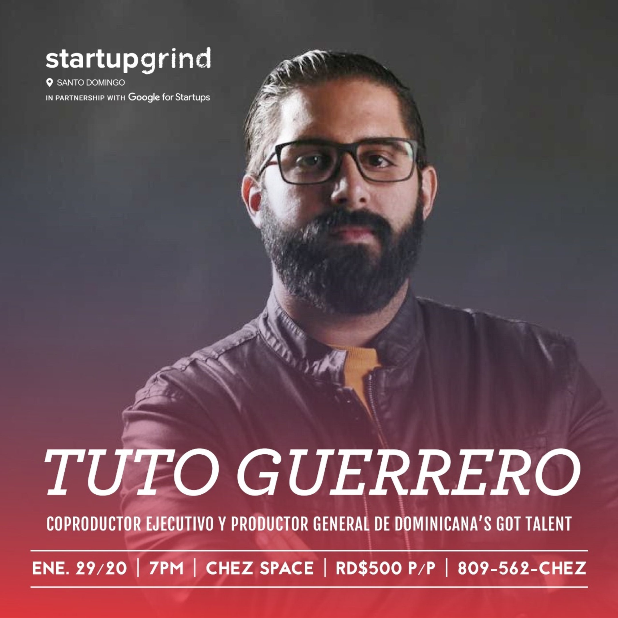 See TUTO GUERRERO at Startup Grind Santo Domingo See TUTO GUERRERO at Startup Grind Santo Domingo